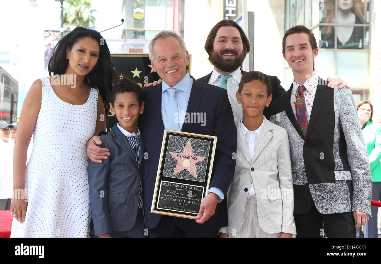 Wolfgang Puck Honored With Star On The Hollywood Walk Of Fame Featuring ...
