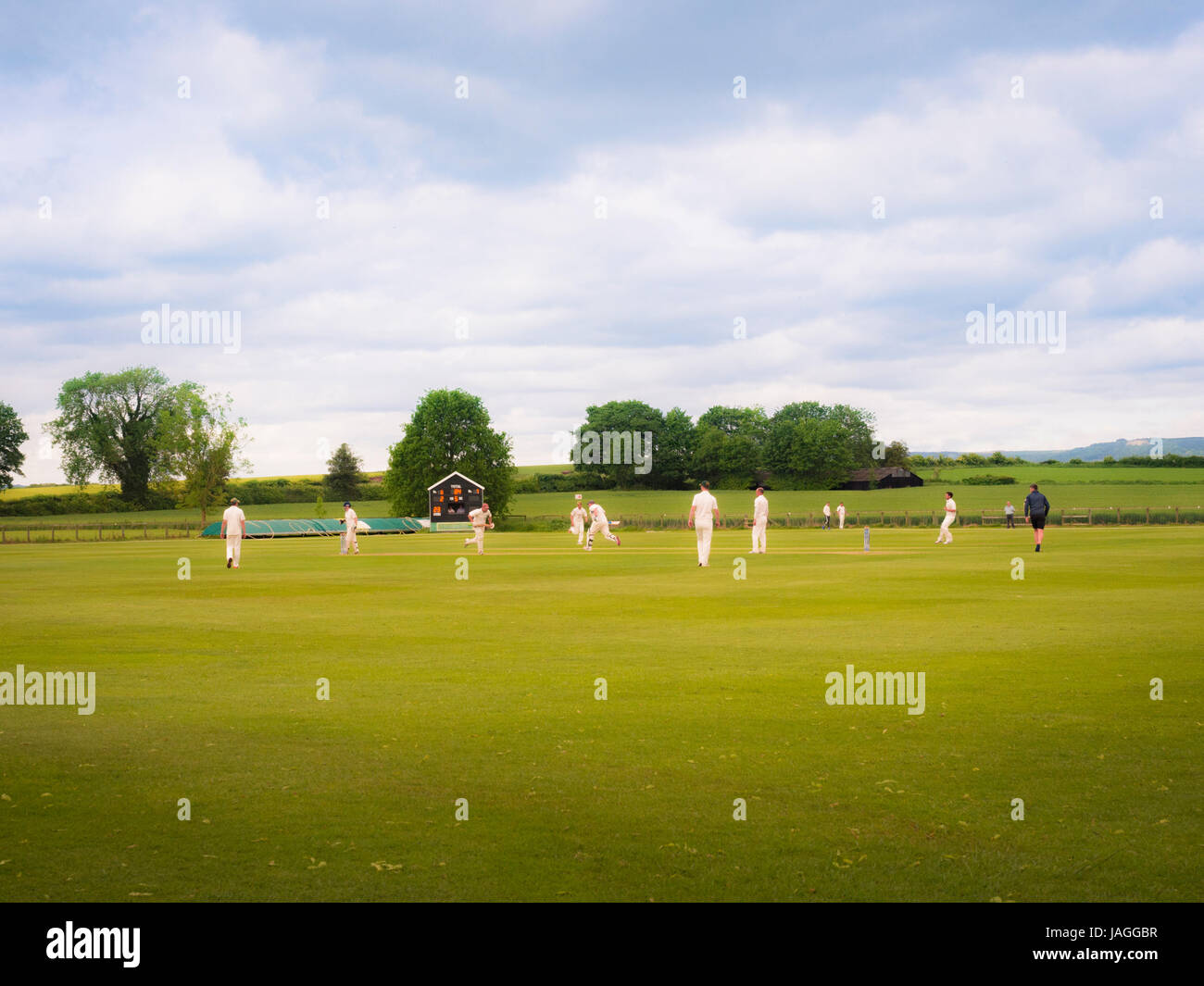 Village Cricket Scoreboard High Resolution Stock Photography and Images ...