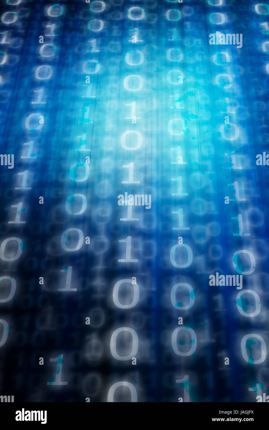 blue binary background Stock Photo - Alamy