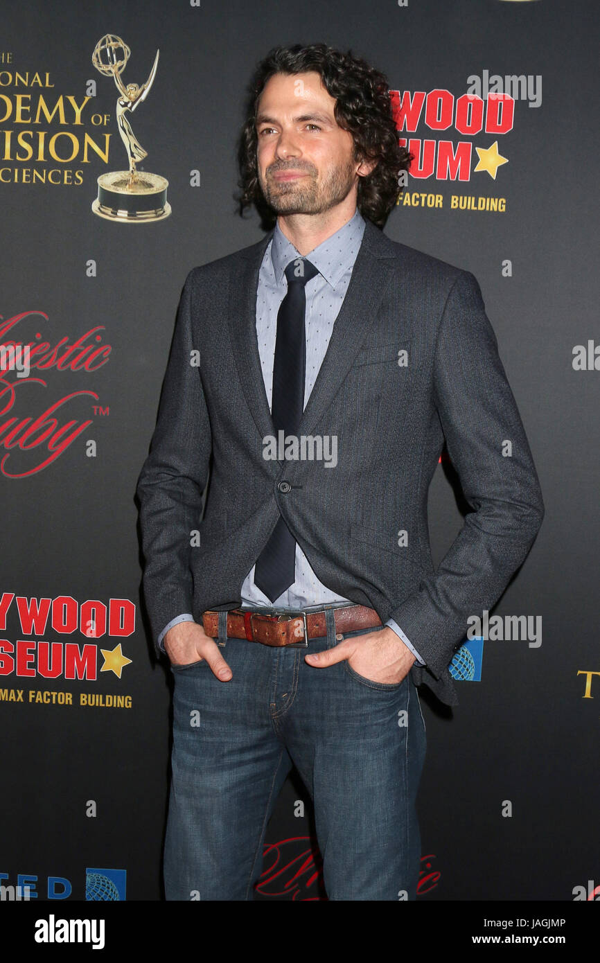 Daniel Hall attending the NATAS Daytime Emmy Nominees Reception at the ...