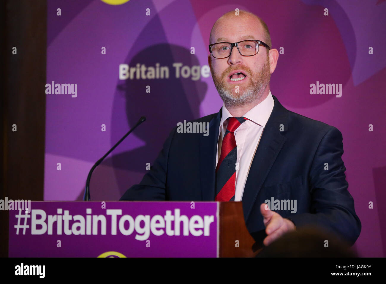 Paul Nuttall, UKIP leader, as the party launch their general election ...