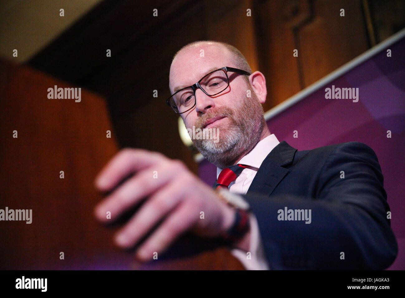 Paul Nuttall, UKIP leader, as the party launch their general election ...