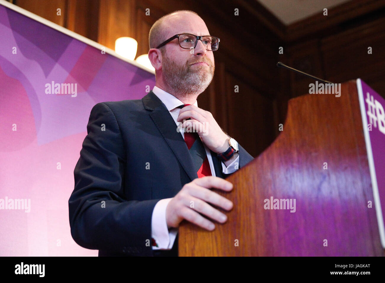 Paul Nuttall, UKIP leader, as the party launch their general election ...
