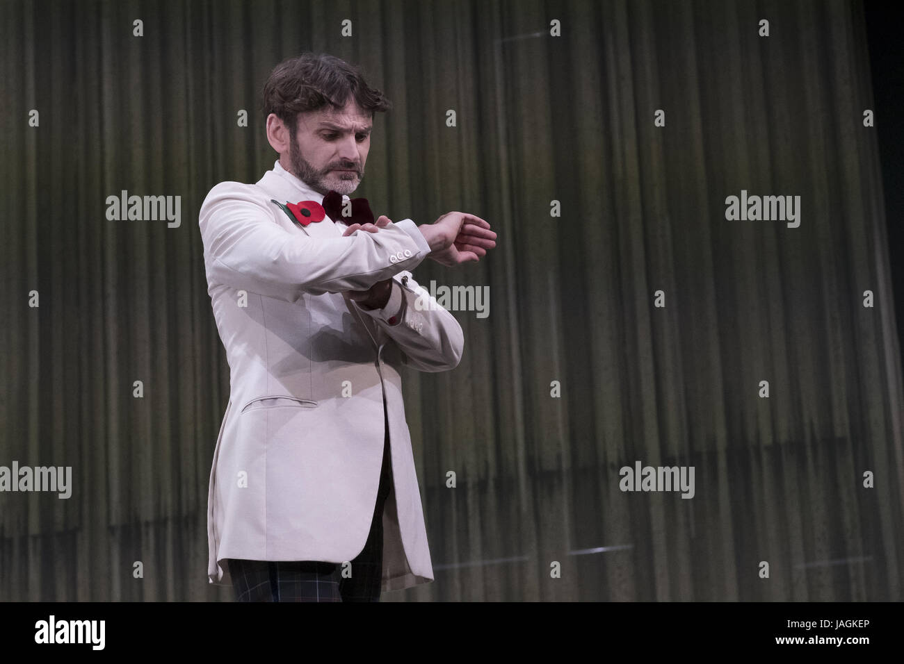 'The Bald Singer' at the Spanish Theatre of Madrid Featuring: Fernando ...