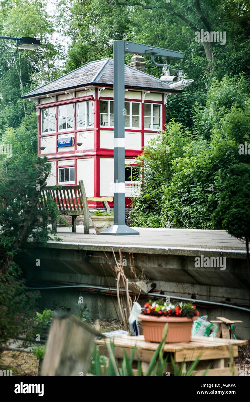 Chesham underground station hi-res stock photography and images - Alamy