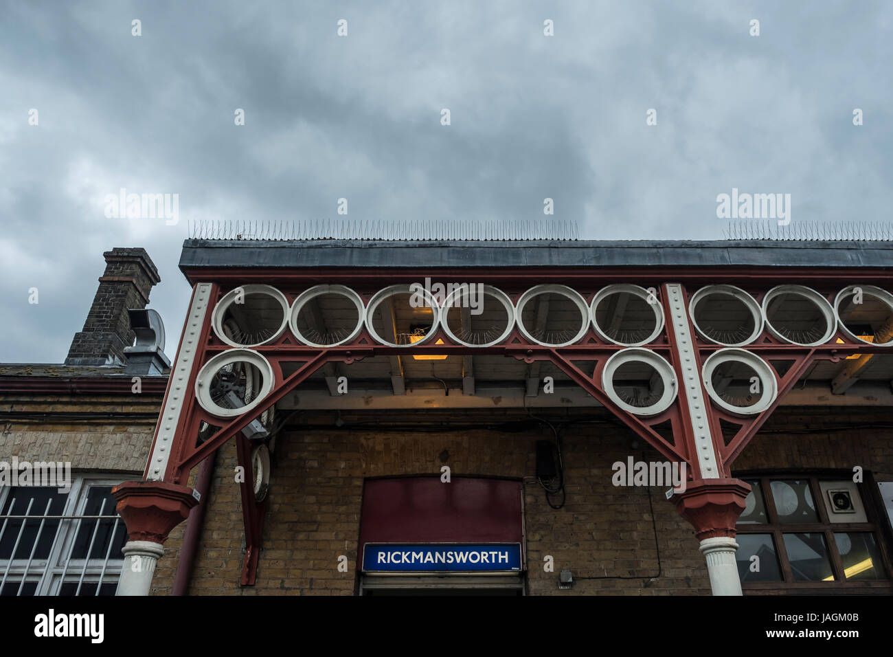Rickmansworth tube station hi-res stock photography and images - Alamy