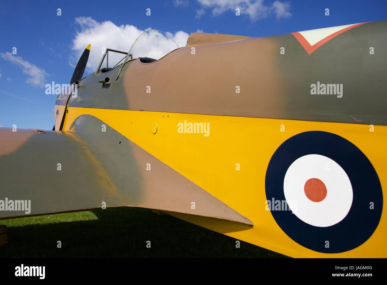 Miles magister plane aircraft hi-res stock photography and images - Alamy