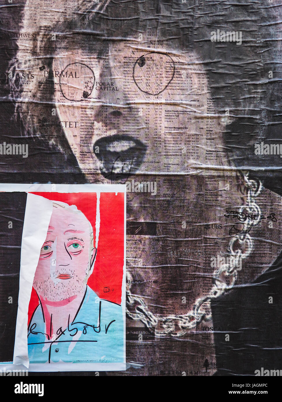 General Election Poster Stock Photo - Alamy