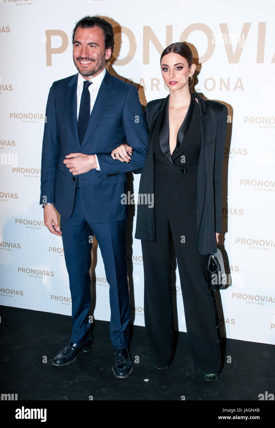 Gabriela Palatchi Gallardo and Ediz Elhadef attending the photocall at ...