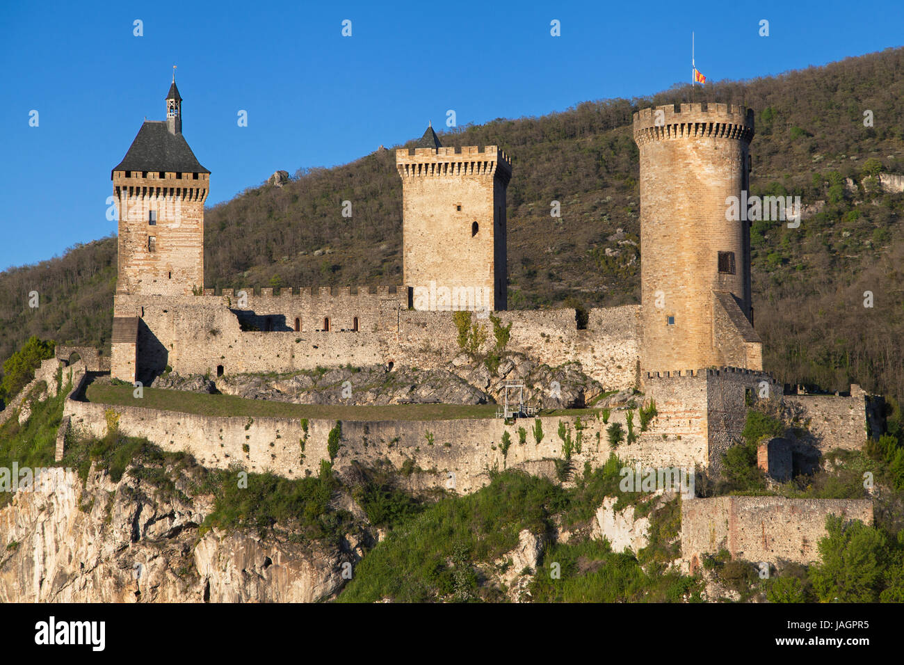 Chateau de foix castle hi-res stock photography and images - Alamy