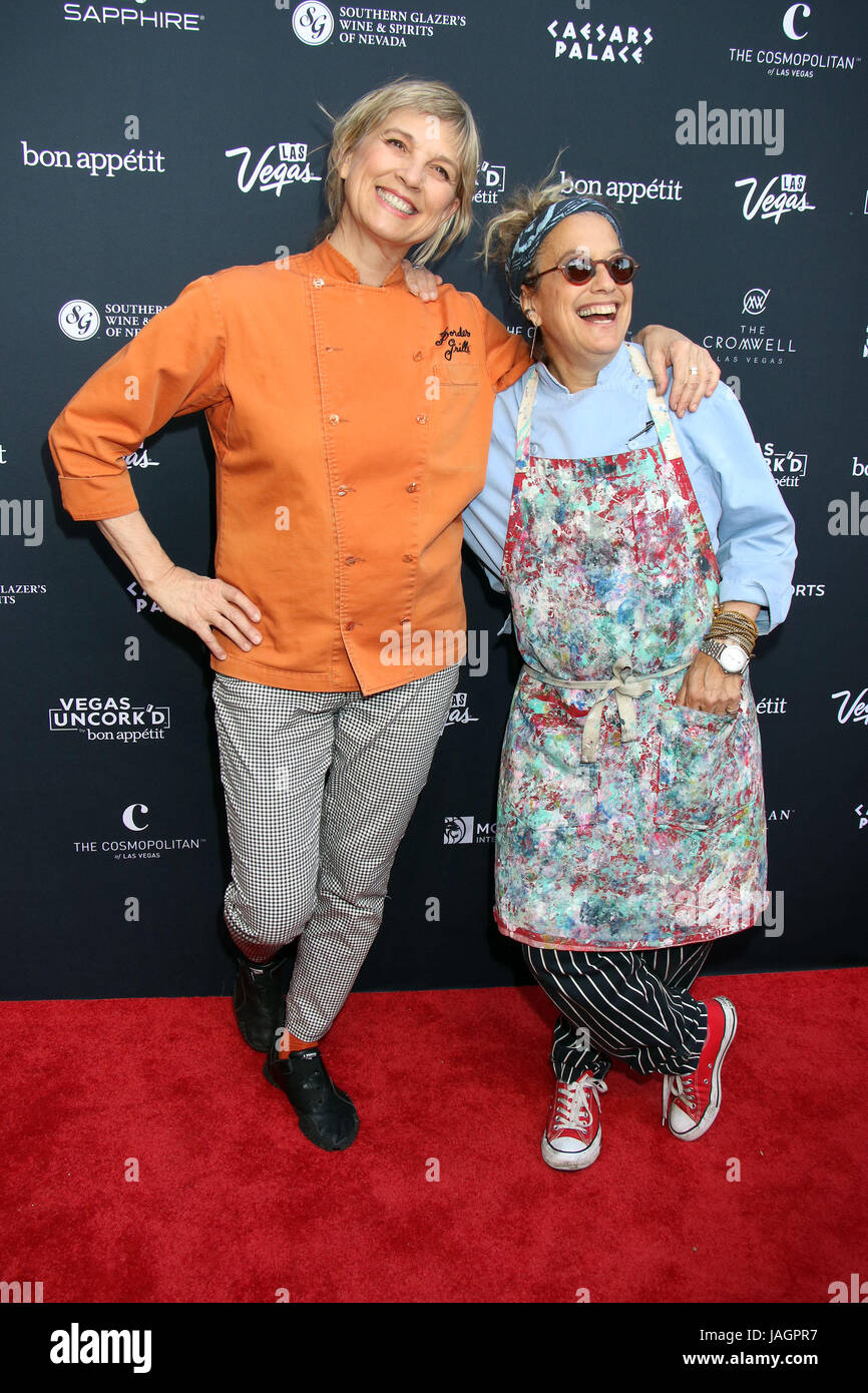 Mary Sue Milliken and Susan Feniger attending Vegas Uncork'd by Bon ...