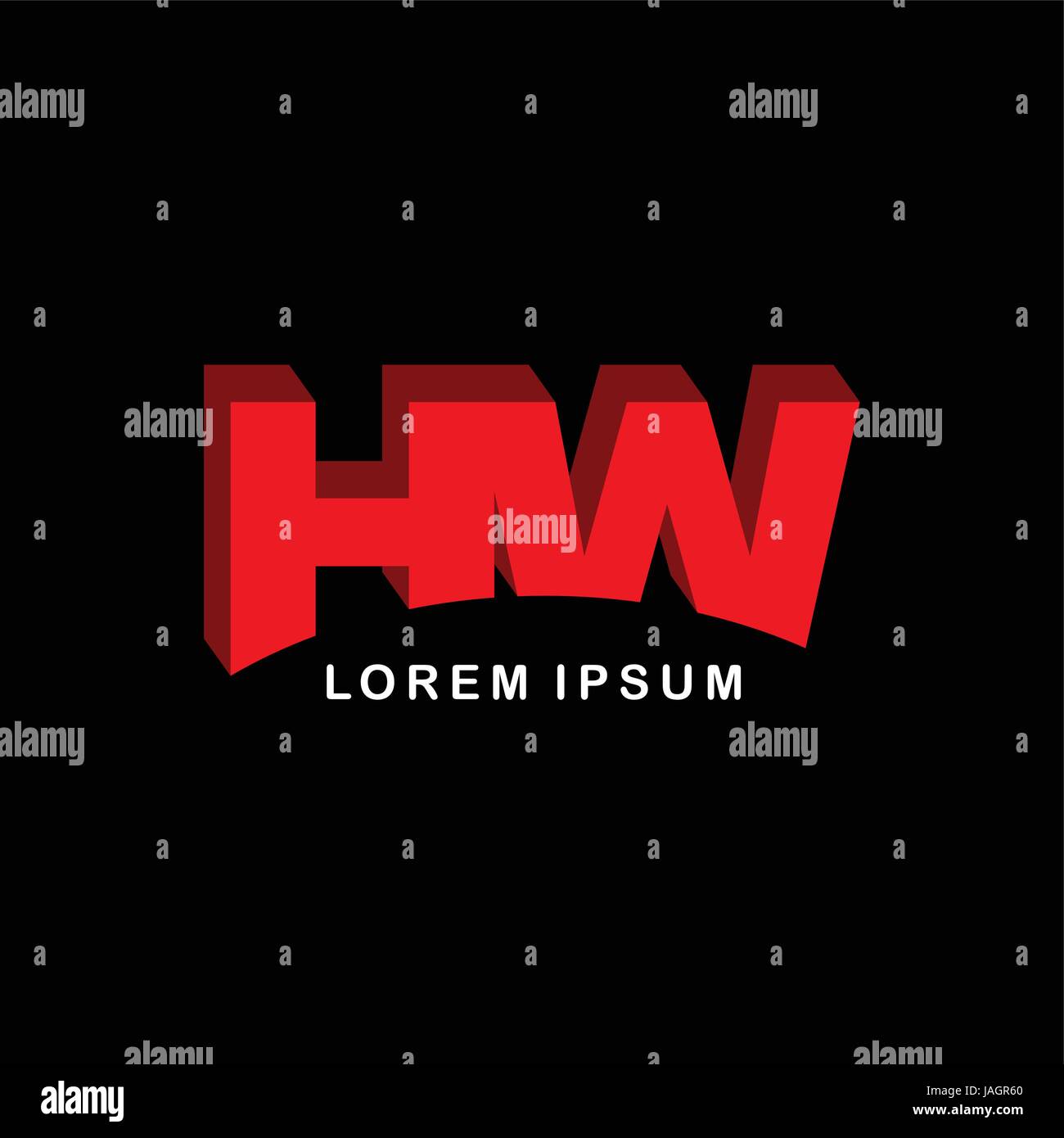 Bw red logo hi-res stock photography and images - Alamy