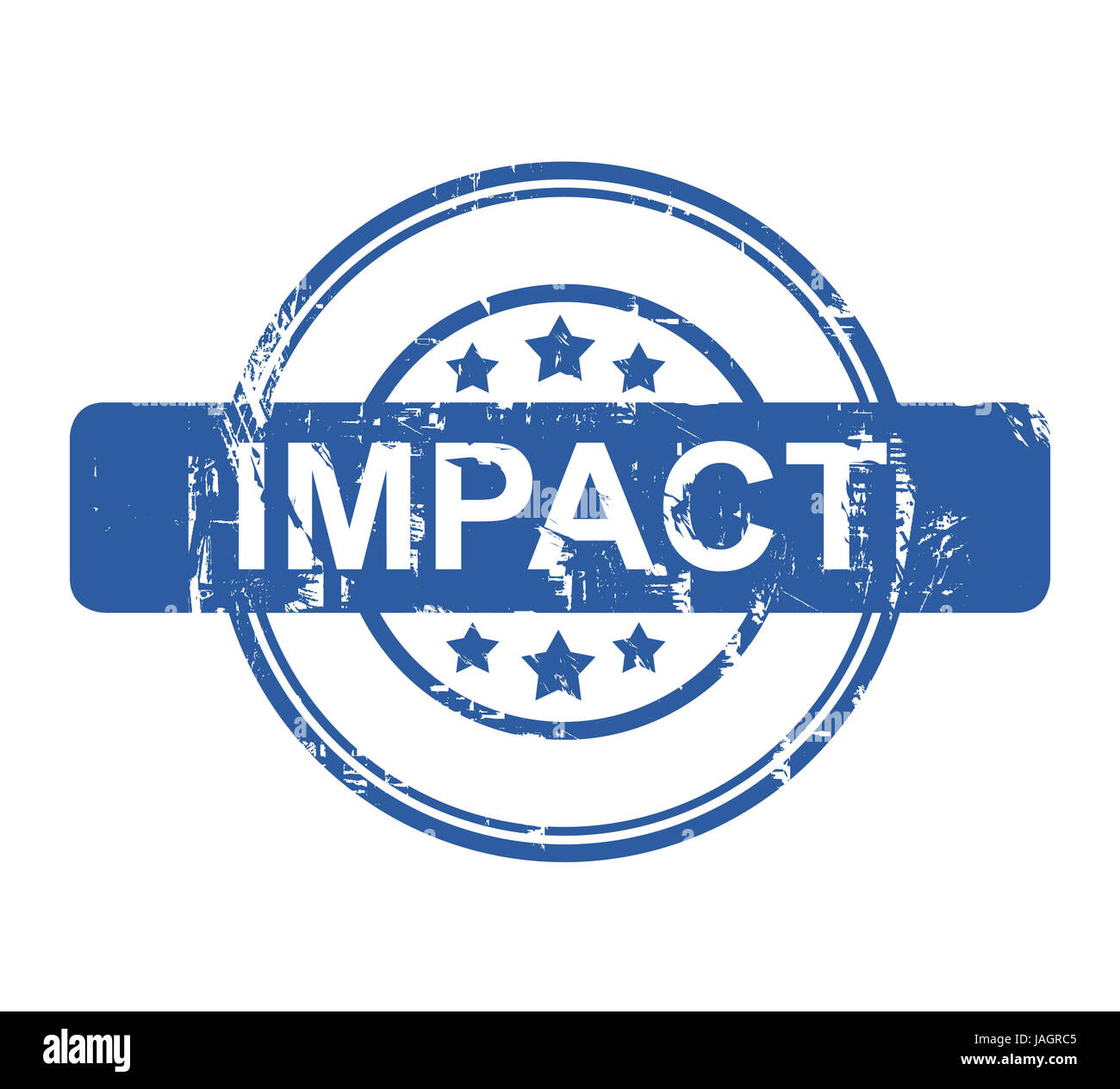 Business impact stamp with stars isolated on a white background Stock ...