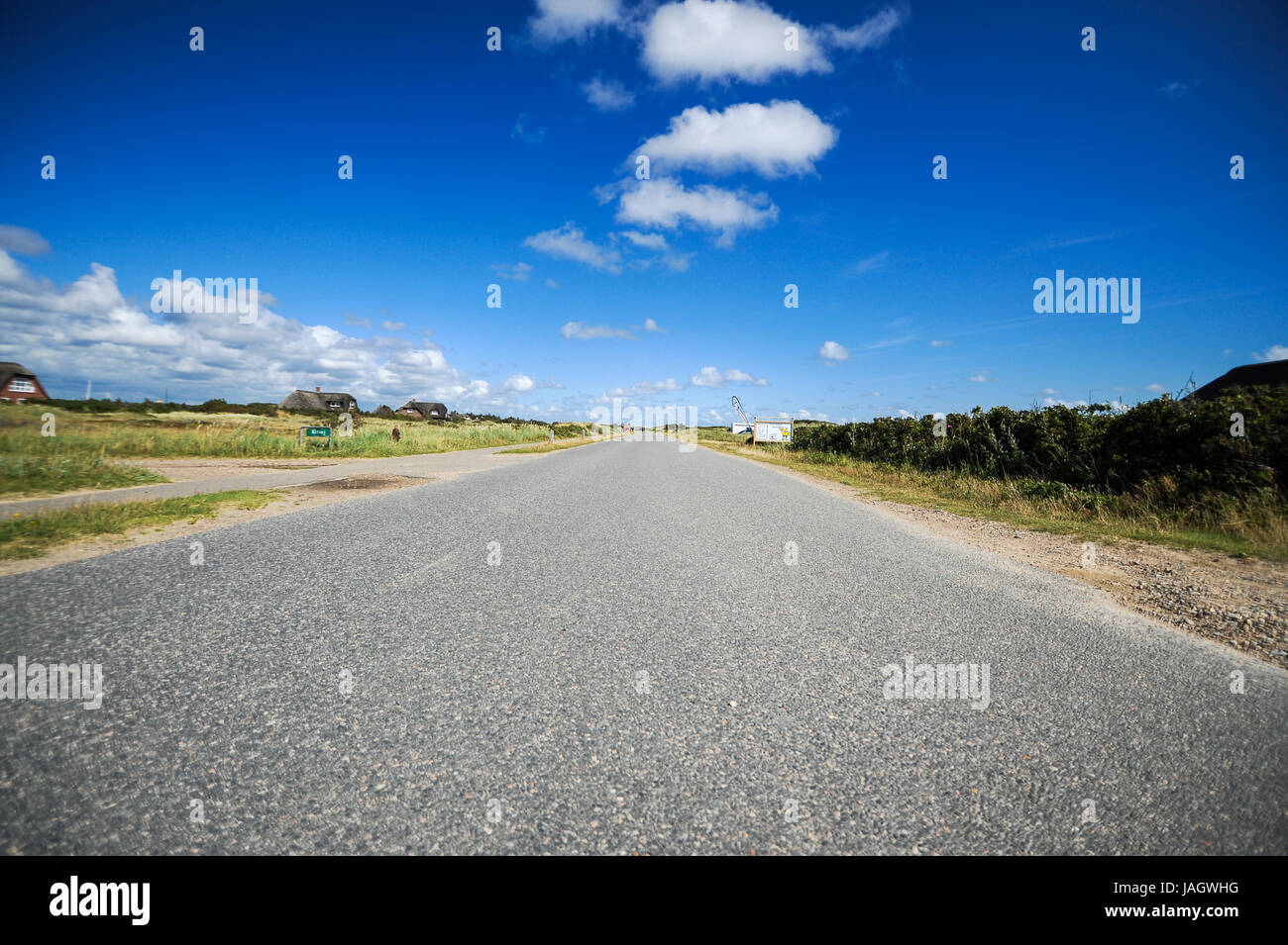 Danish landscape, Blavand, Denmark Stock Photo - Alamy