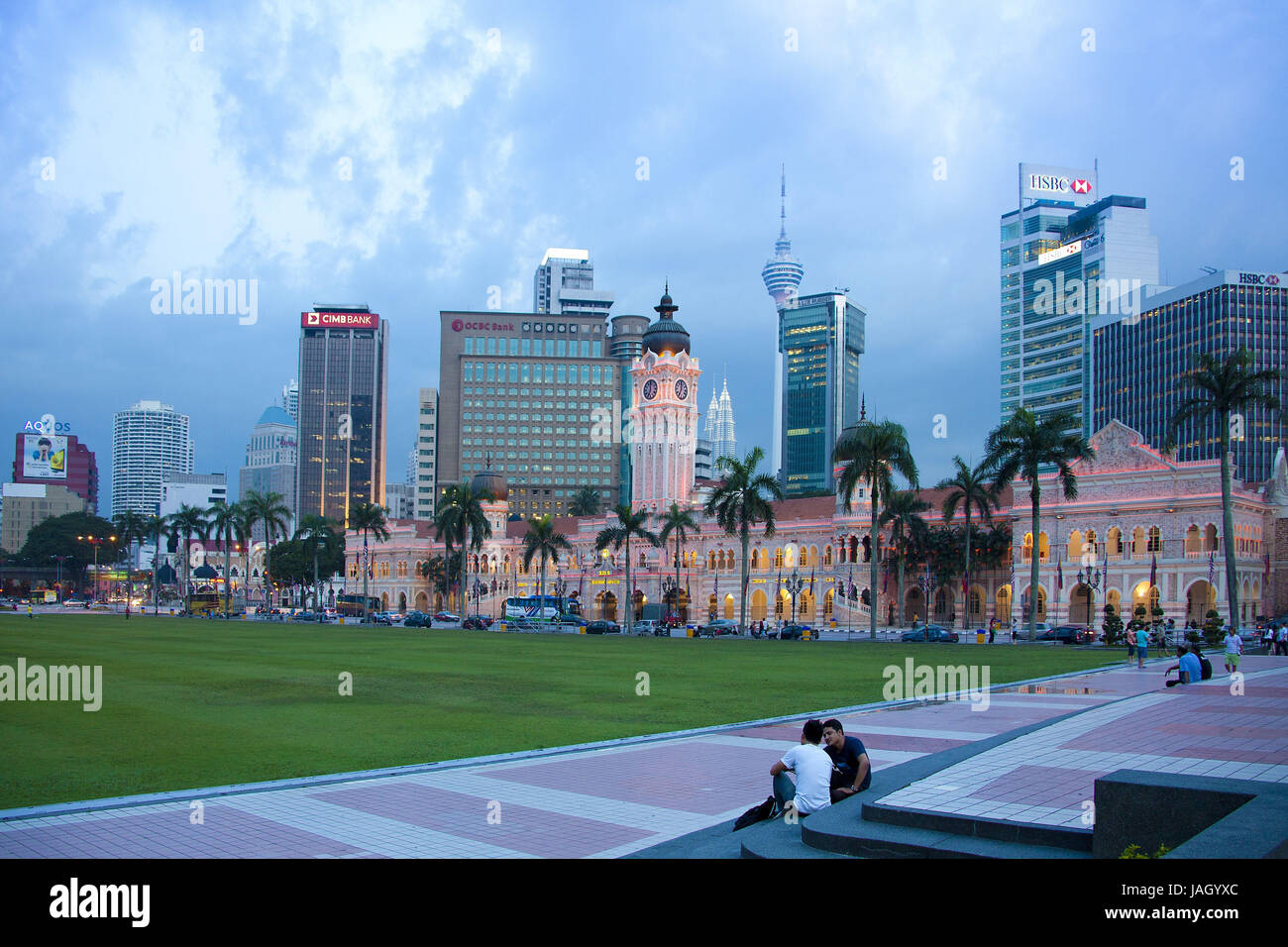 Malaysia,Kuala Lumpur,space of the independence,Dataran Merdeka ...