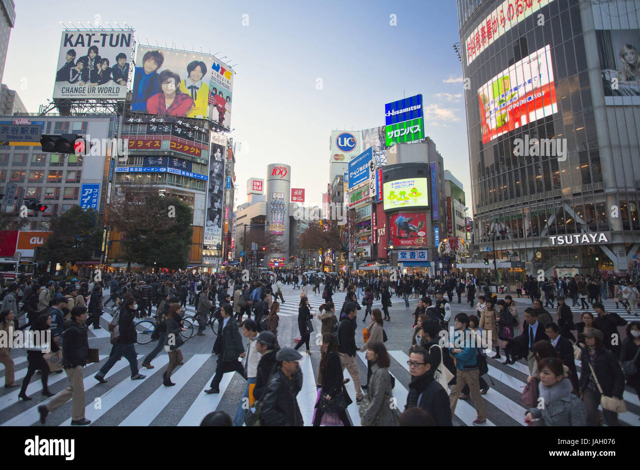 Japan,Tokyo,Shibuya area,street,pedestrian,crowd of people Stock Photo ...