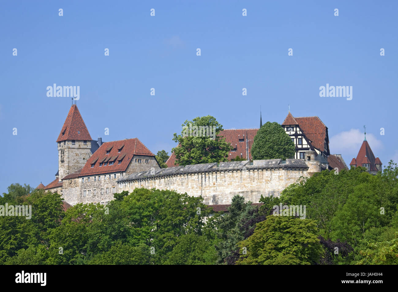 Germany,Bavaria,Franconia,Upper Franconia,Coburger country,Coburg,Old ...