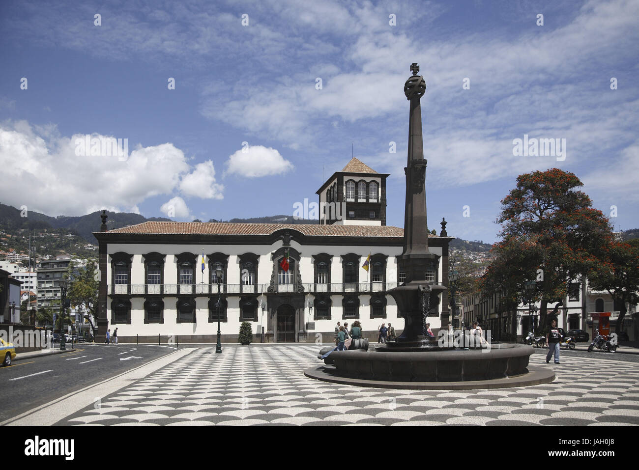 Portugal,Madeira,Funchal,city hall,Camara Municipal do Funchal Stock ...