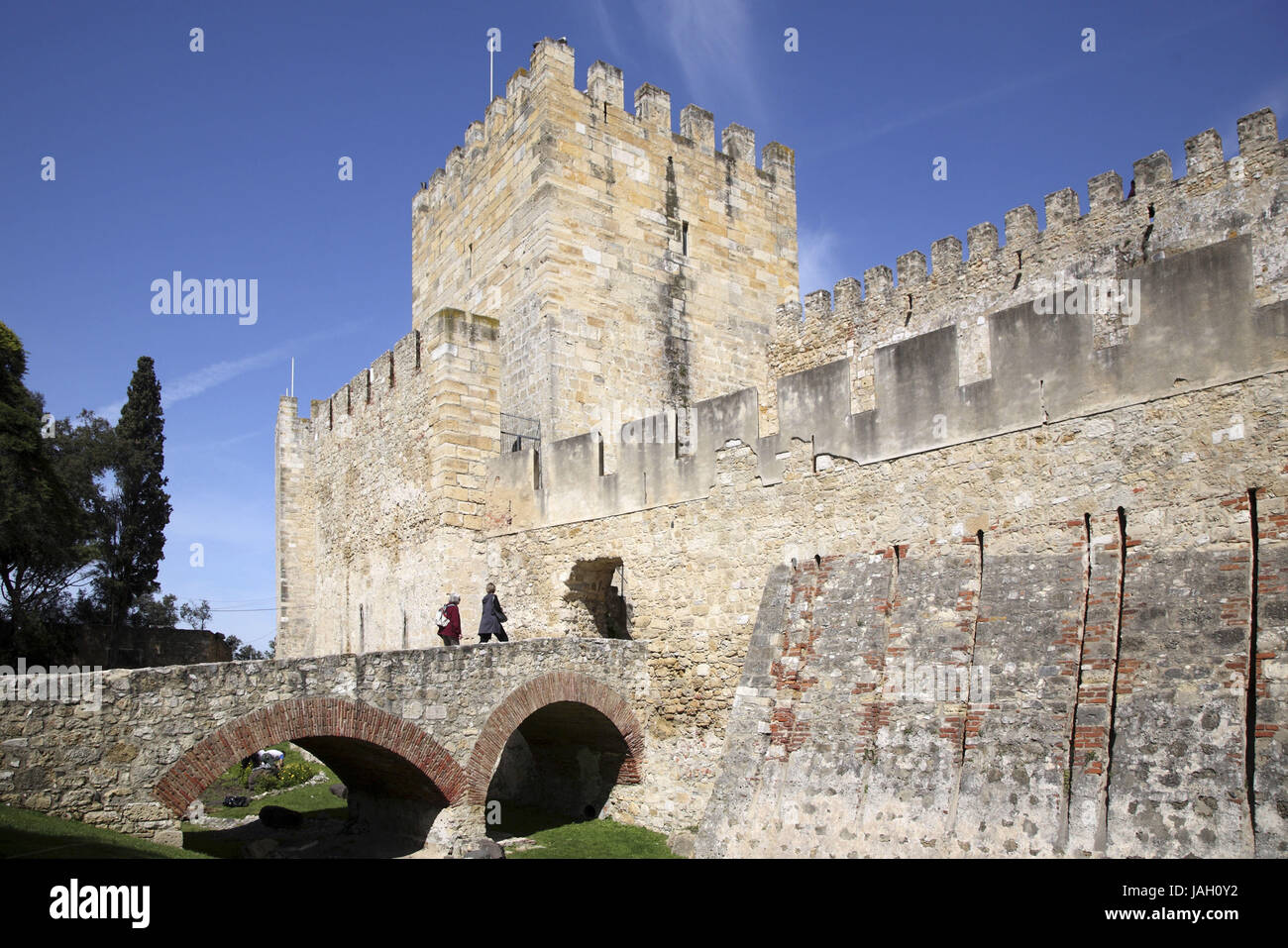 Portugal,Lisbon,Castelo de Sao Jorge Stock Photo - Alamy