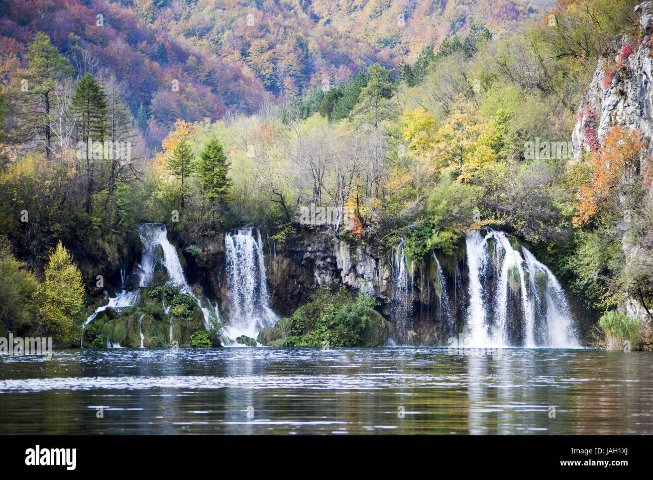 Croatia,national park Plitvicer lakes,autumn Stock Photo - Alamy