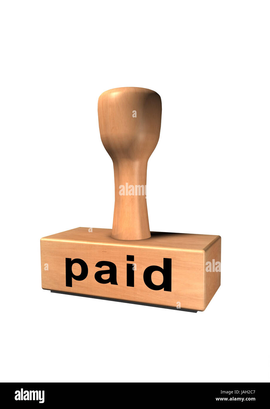 Paid stamp Cut Out Stock Images & Pictures - Alamy