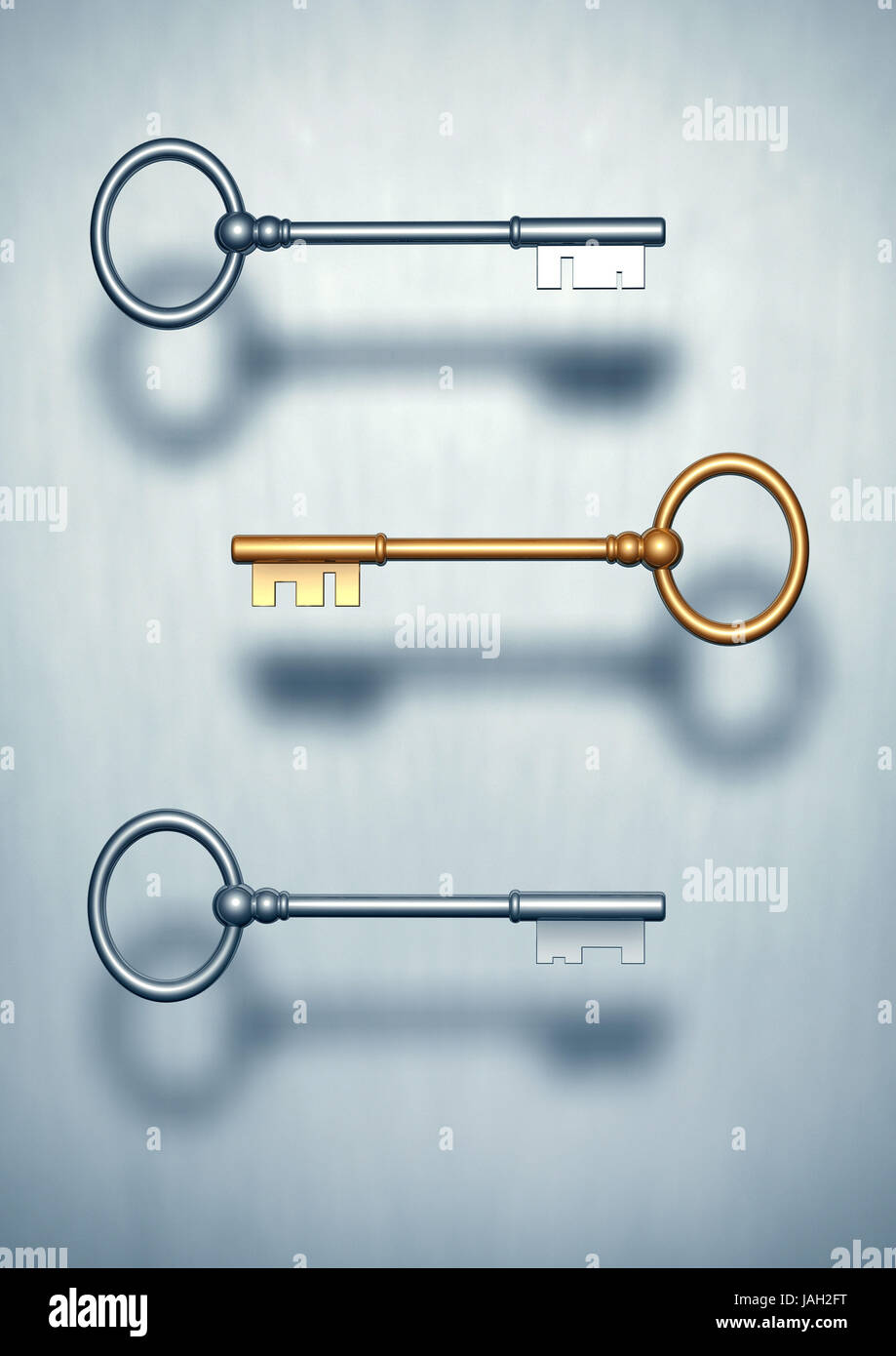 Golden key hi-res stock photography and images - Alamy
