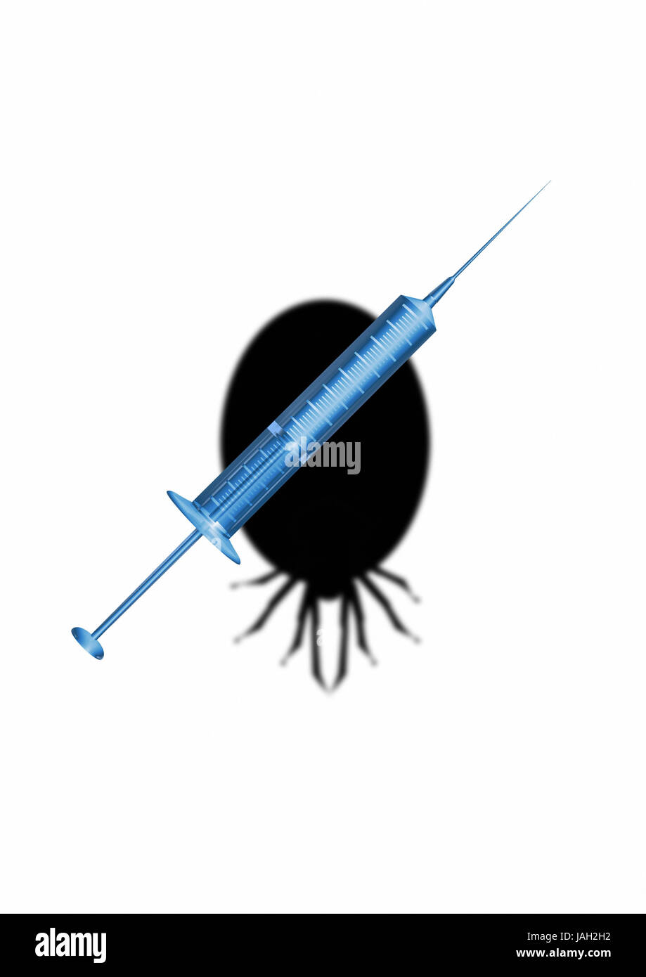 Early summer Meningoenzephalitis,protective inoculation FSME Stock ...