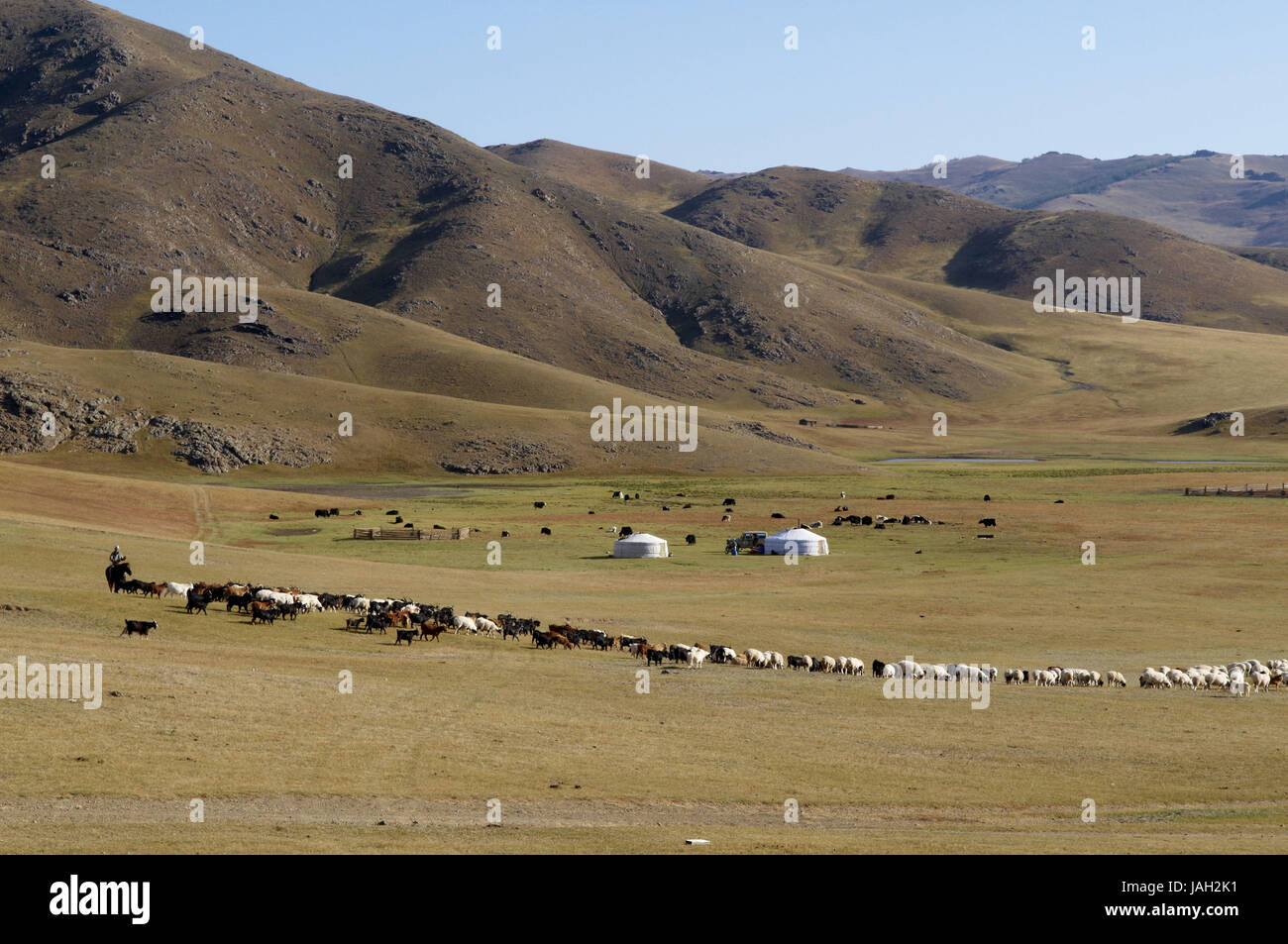 Mongolia,Central Asia,Ovorkhangai province,historical Orkhon valley ...