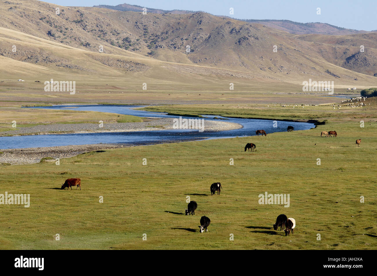 Mongolia,Central Asia,Ovorkhangai province,historical Orkhon valley ...