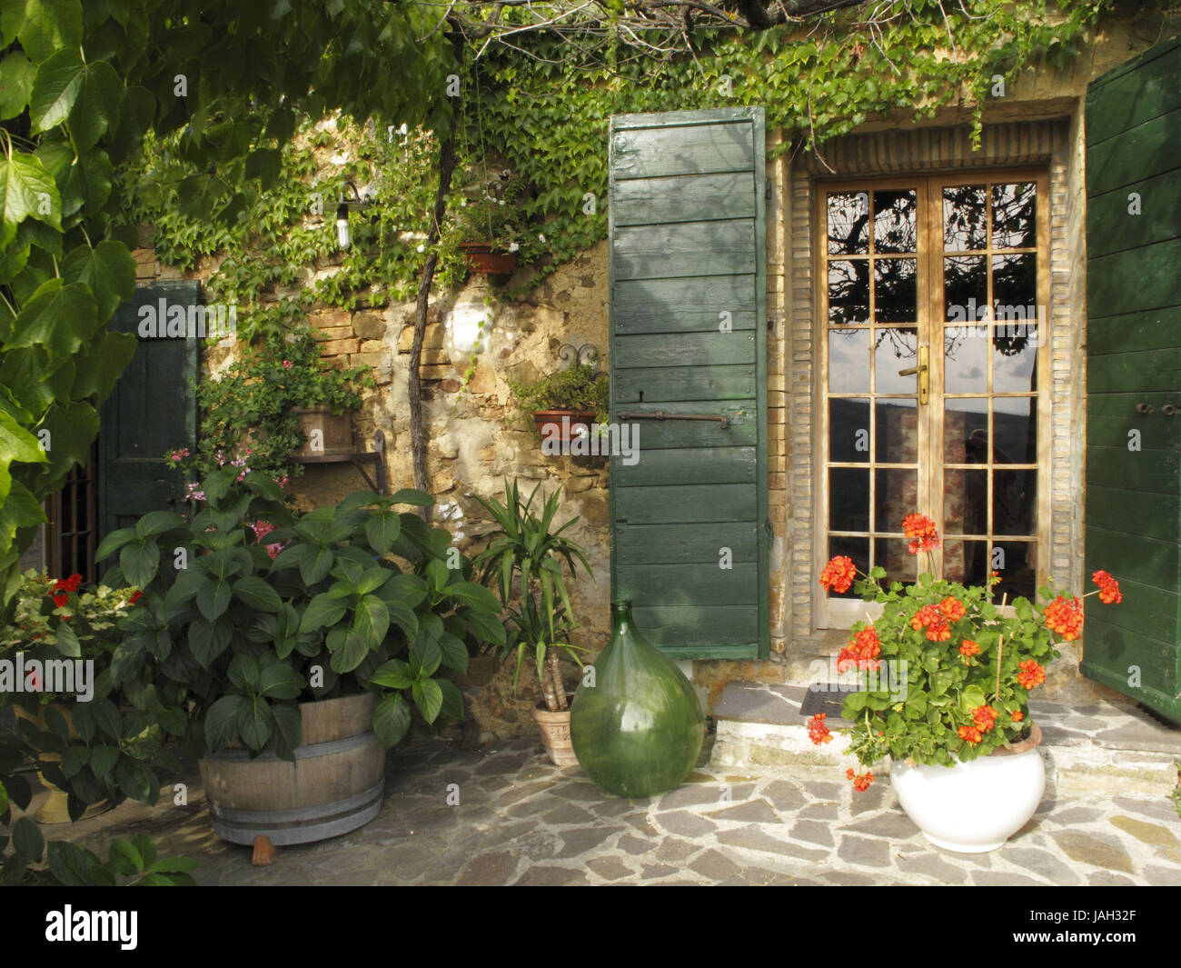 House in Italy,detail,terrace,window Stock Photo - Alamy