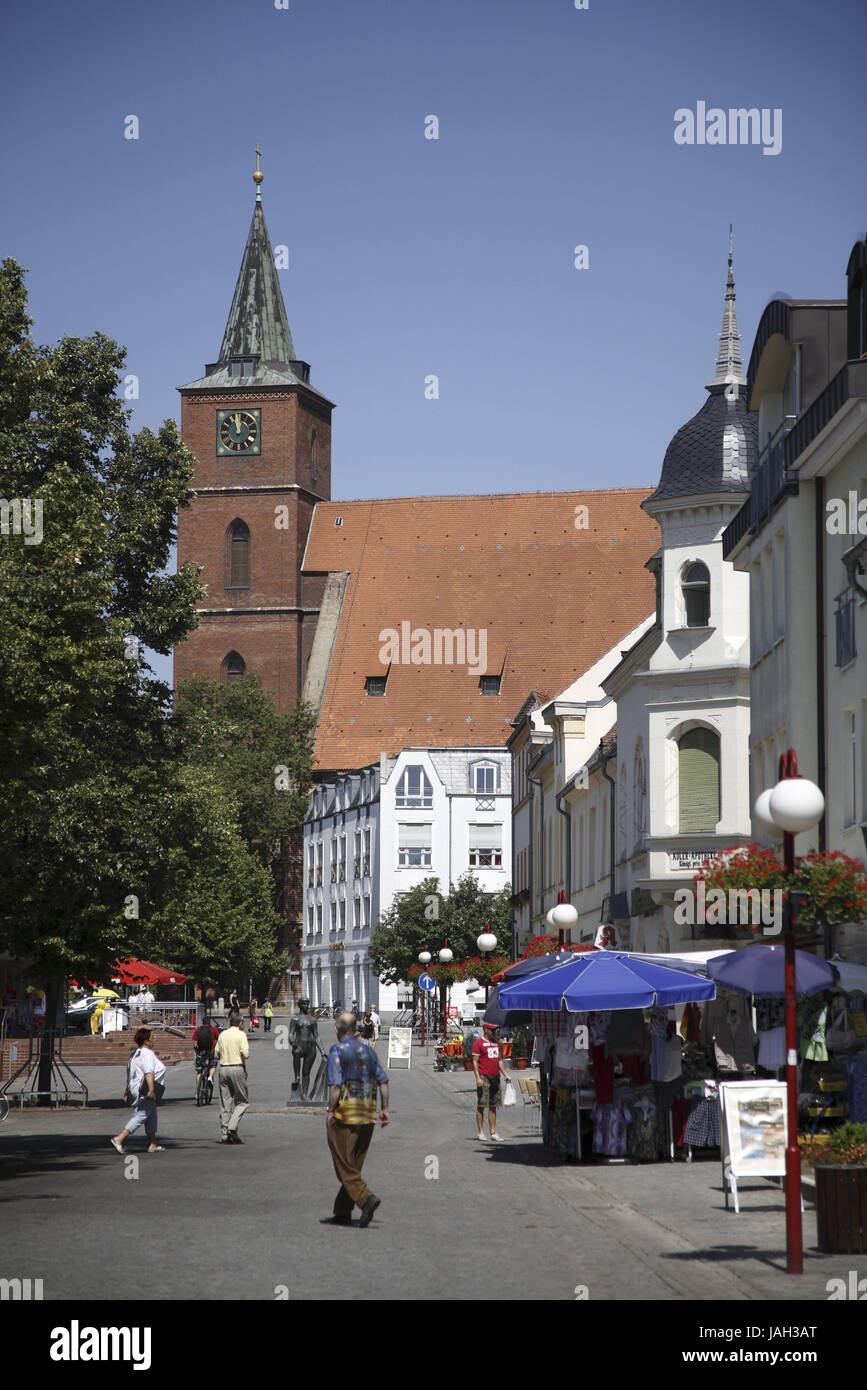 Germany,Brandenburg,Bernau,St. Marien of church Stock Photo - Alamy