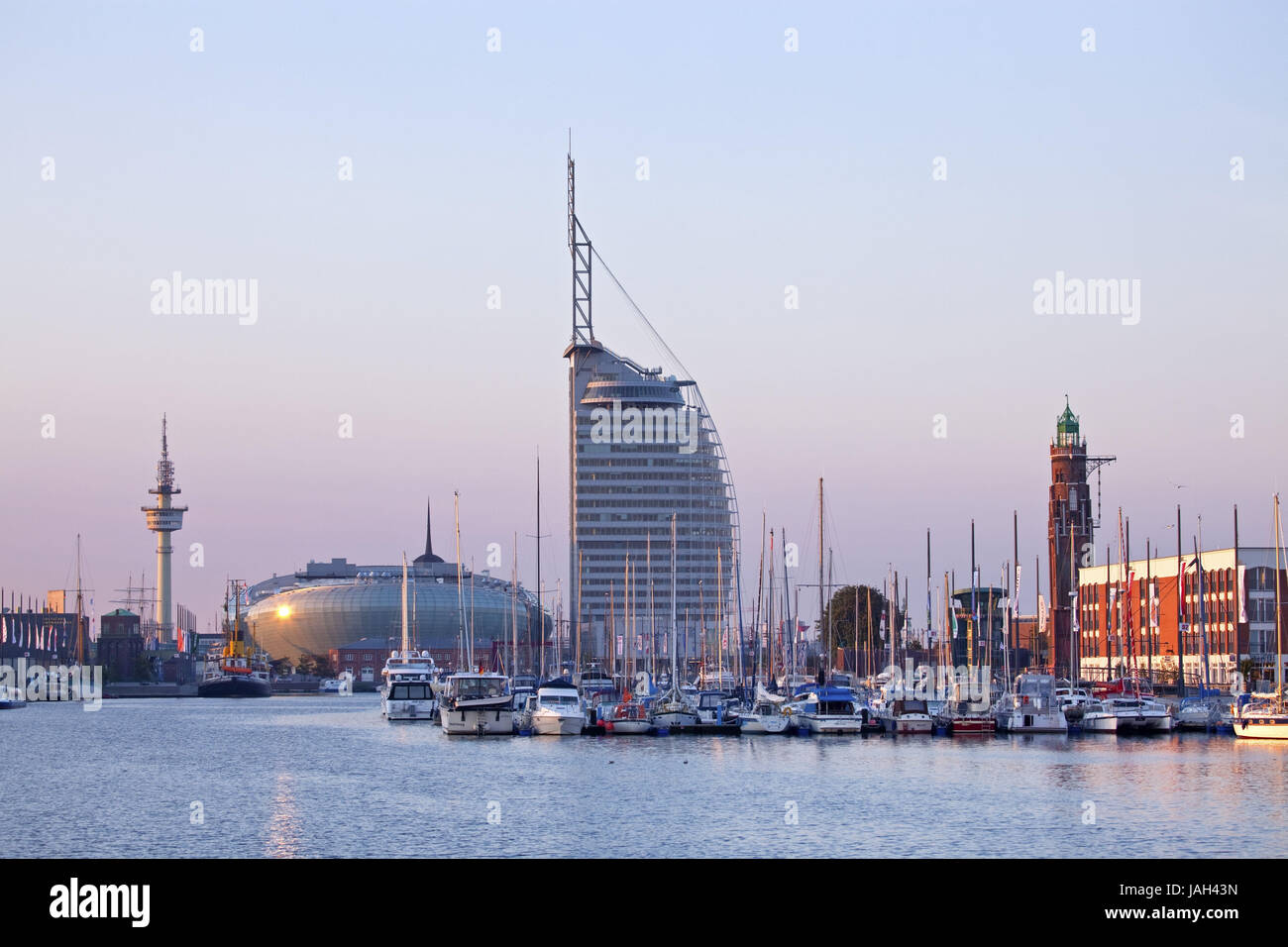 Germany,Bremen,Bremerhaven,Hanseatic town,sea town,port,lighthouse ...