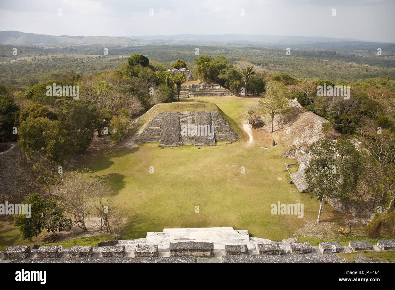 Belize,Xunantunich,ruins,Maya,plaza A-1,no property release Stock Photo ...