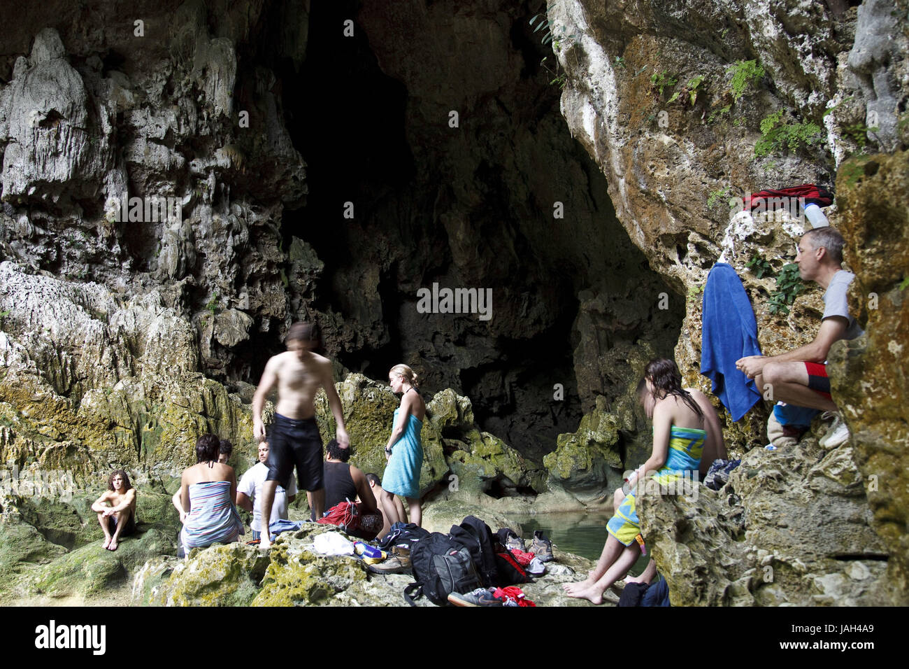 Blue creek cave belize hi-res stock photography and images - Alamy