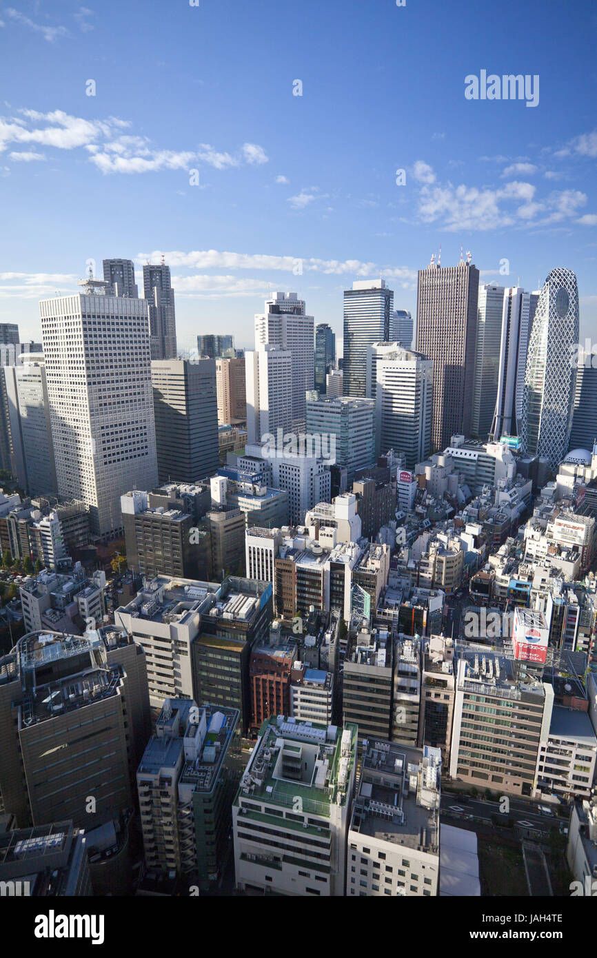 Japan,Tokyo,Shinjuku area,town overview Stock Photo - Alamy