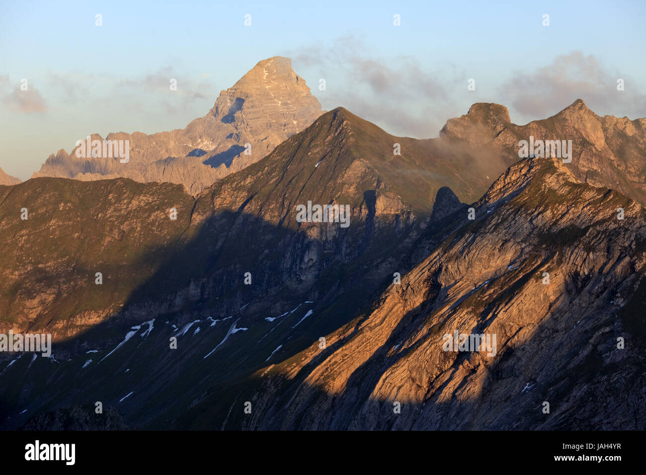Germany,Bavaria,Allgäu,upper Allgäu,Allgäuer alps,Hochvogel Stock Photo ...