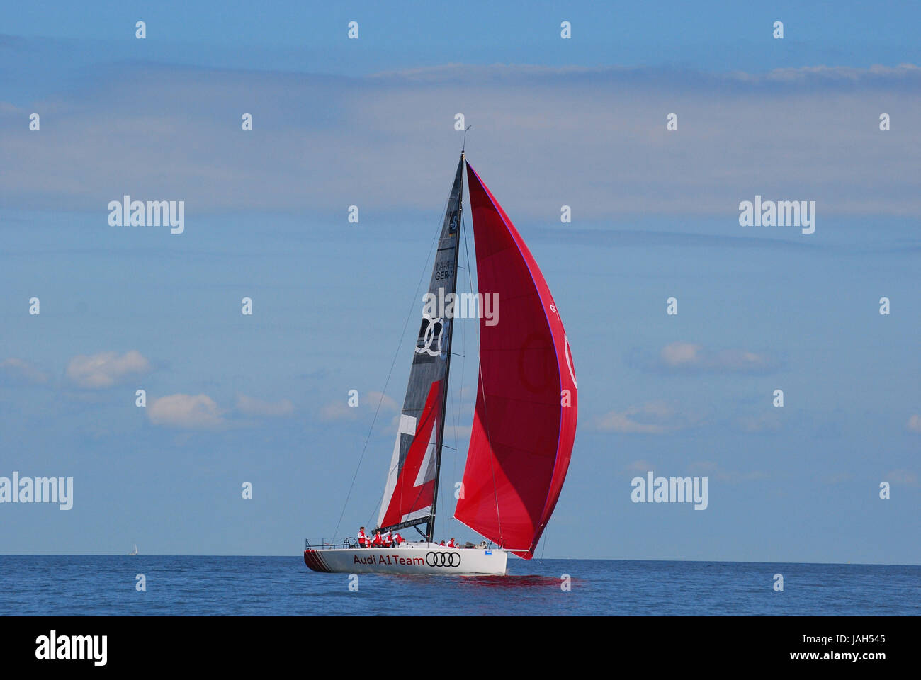 Germany,Schleswig - Holstein,Kiel bay,sailing ship Stock Photo - Alamy