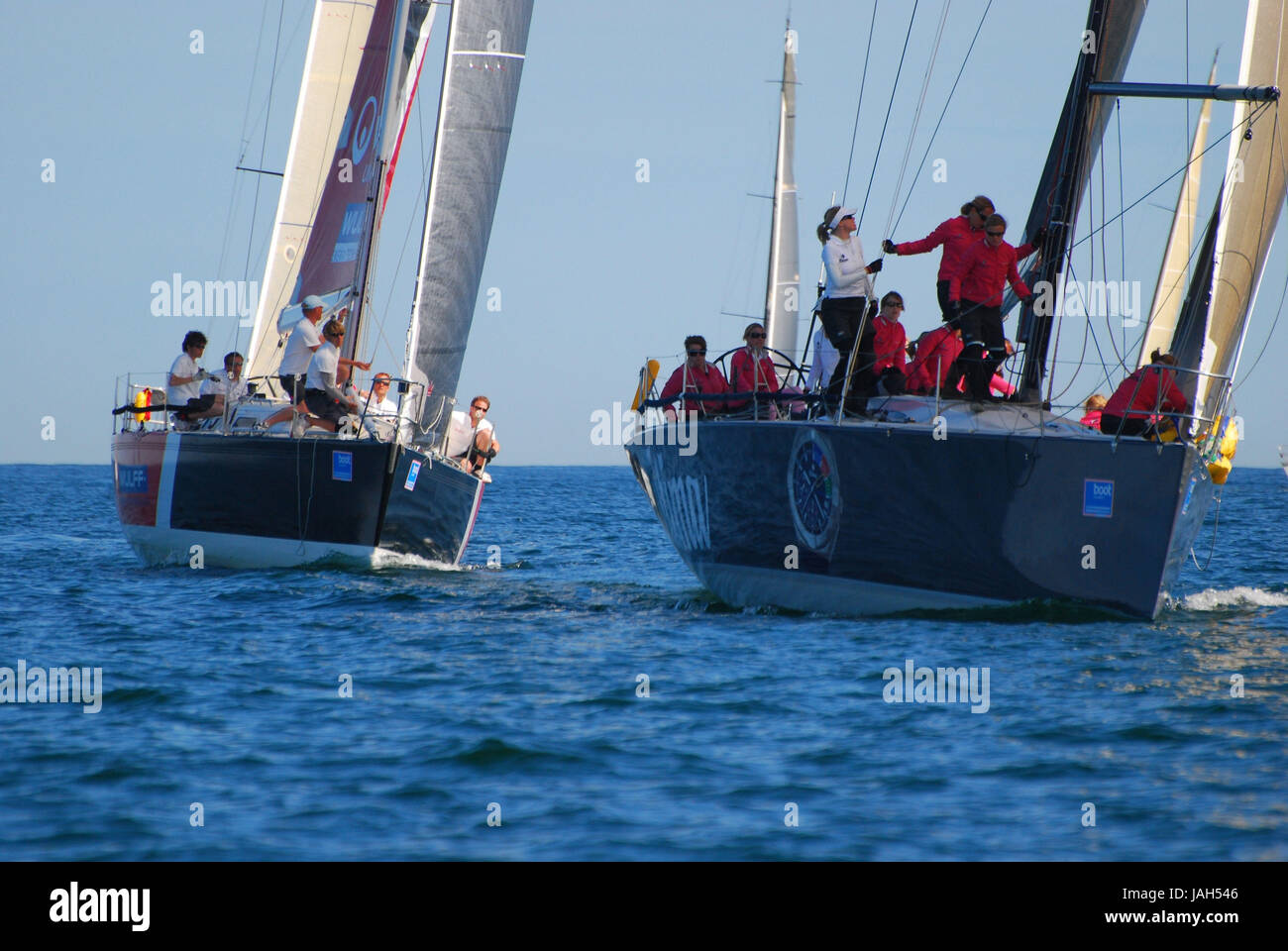 Germany,Schleswig - Holstein,Kiel bay,sailing ships Stock Photo - Alamy