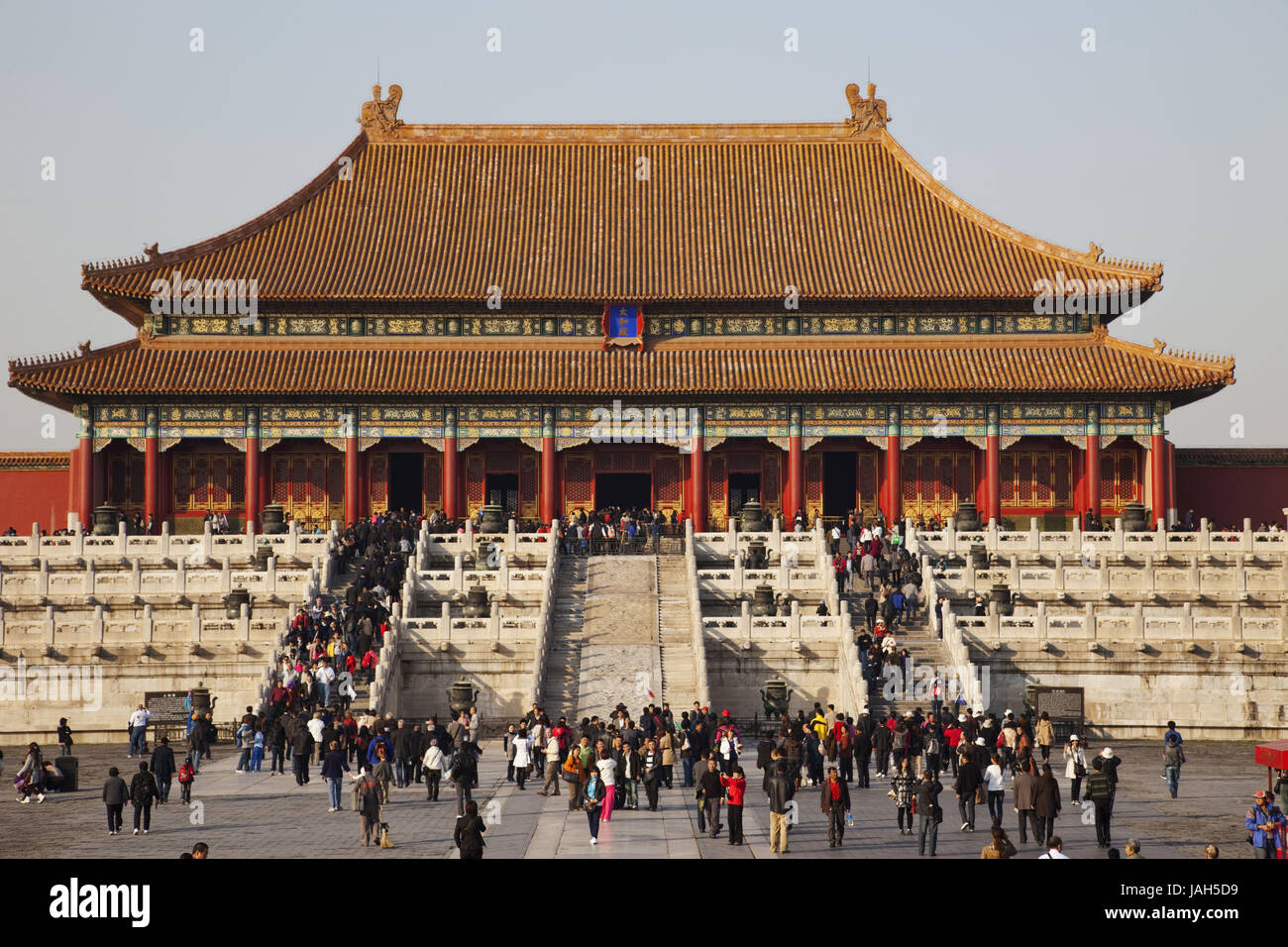China,Peking,Forbidden City,palace museum,hall of the highest harmony ...