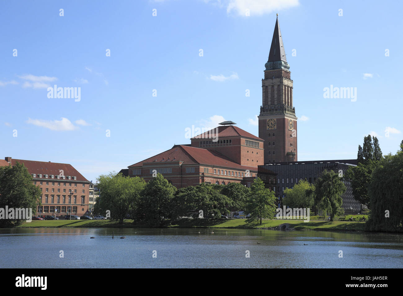 Germany,Schleswig - Holstein,the Baltic Sea,Kiel Förde,Kiel,opera-house ...