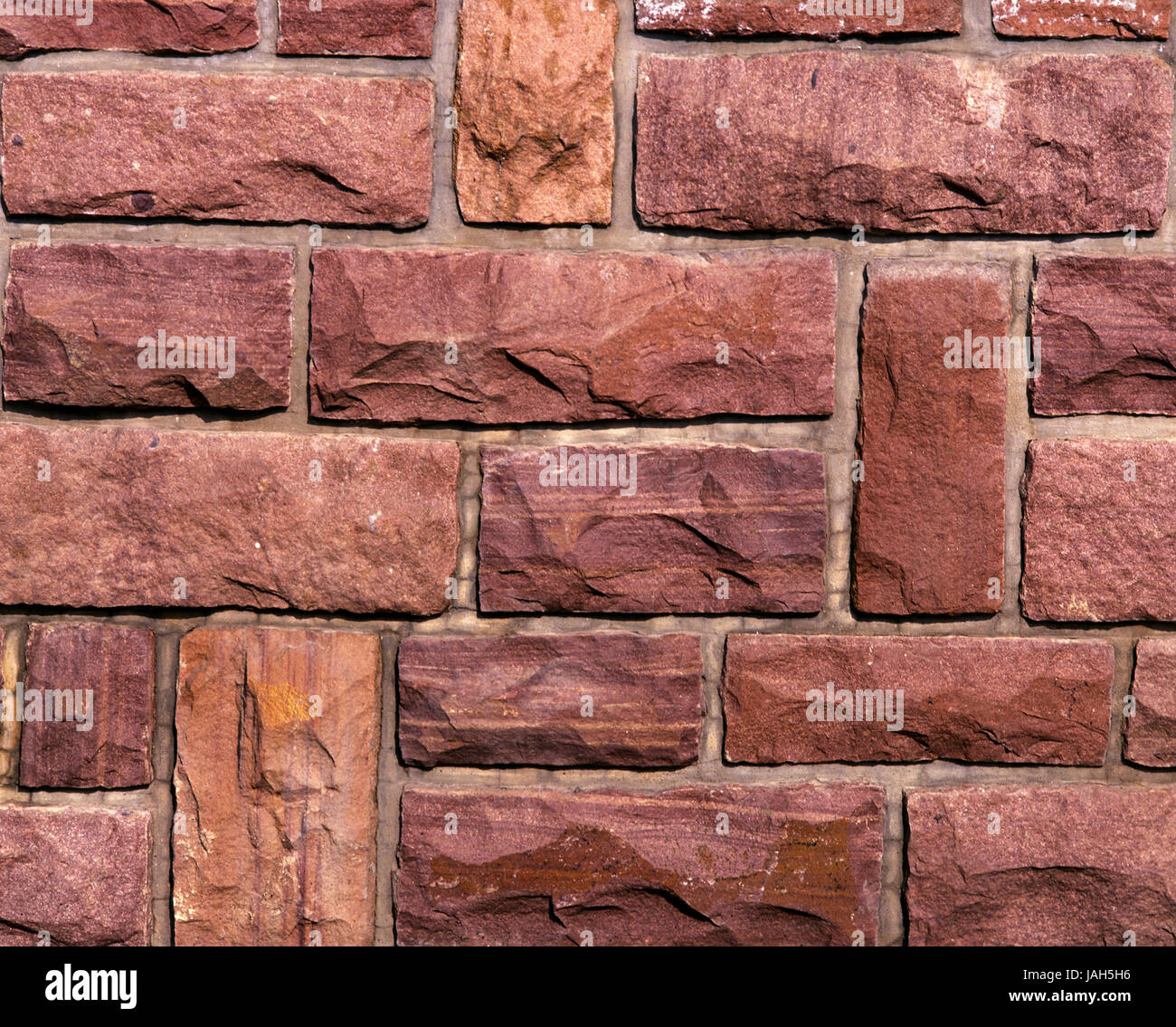 Brick walling,red,medium close-up Stock Photo - Alamy