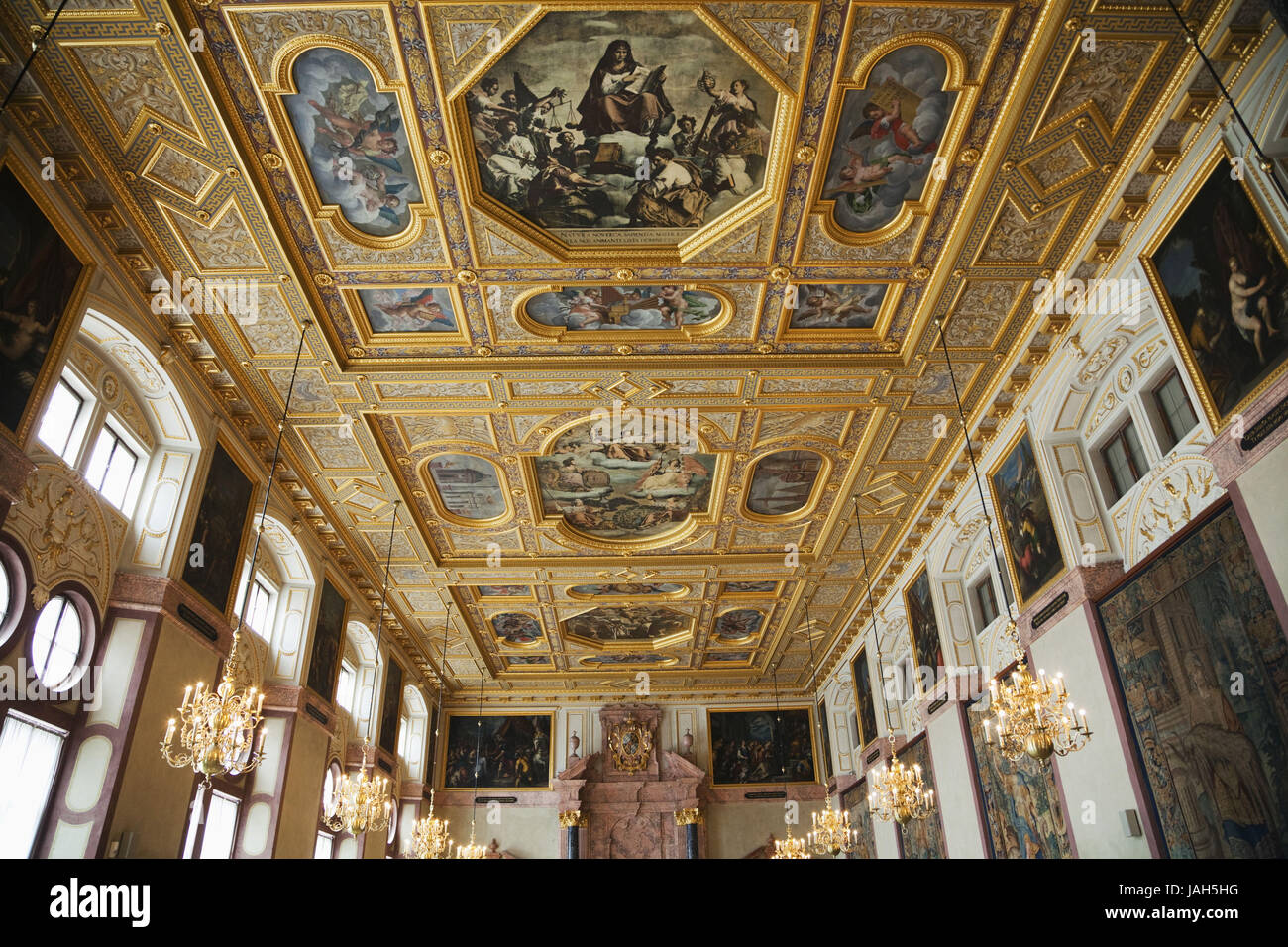 Germany,Bavaria,Munich,Munich residence,imperial hall Stock Photo - Alamy
