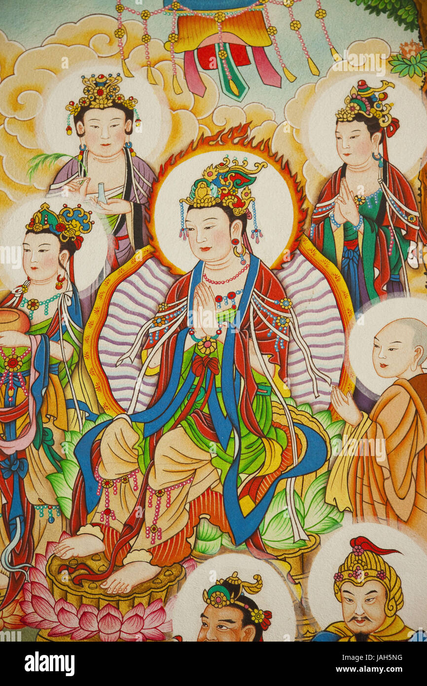 Taoism painting hi-res stock photography and images - Alamy