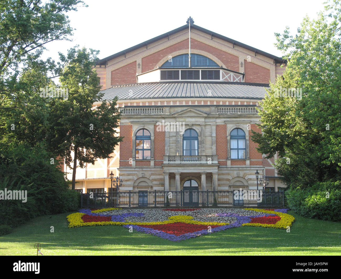 Germany,Bavaria,Bayreuth,opera-house,Richard Wagner festival Stock ...