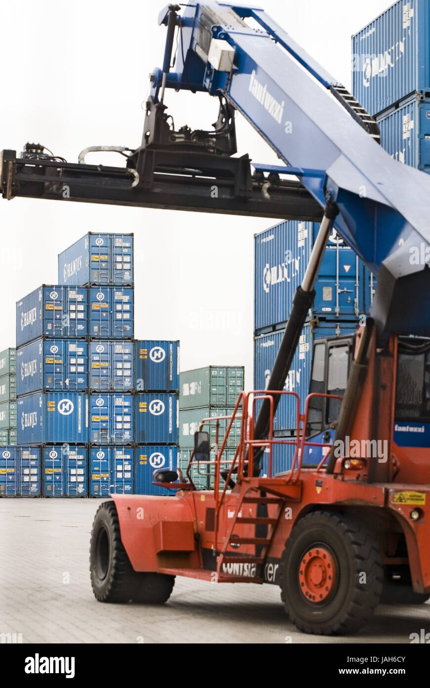 Germany,Hamburg,the Elbe,harbour,eurogate,container terminal,Container ...