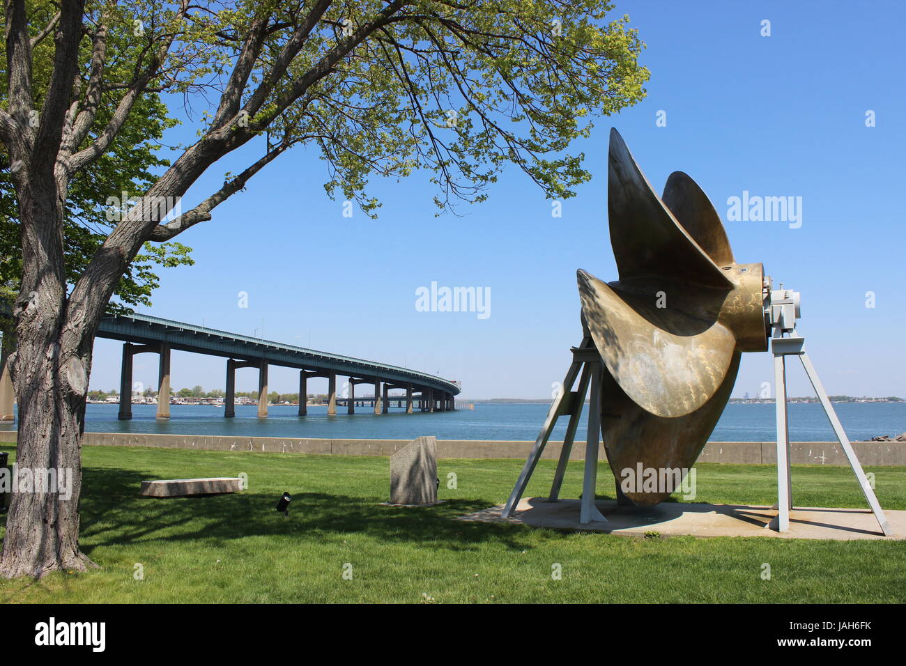 SS United States Propeller, Fort Schuyler, Throgs Neck, Bronx, New York ...