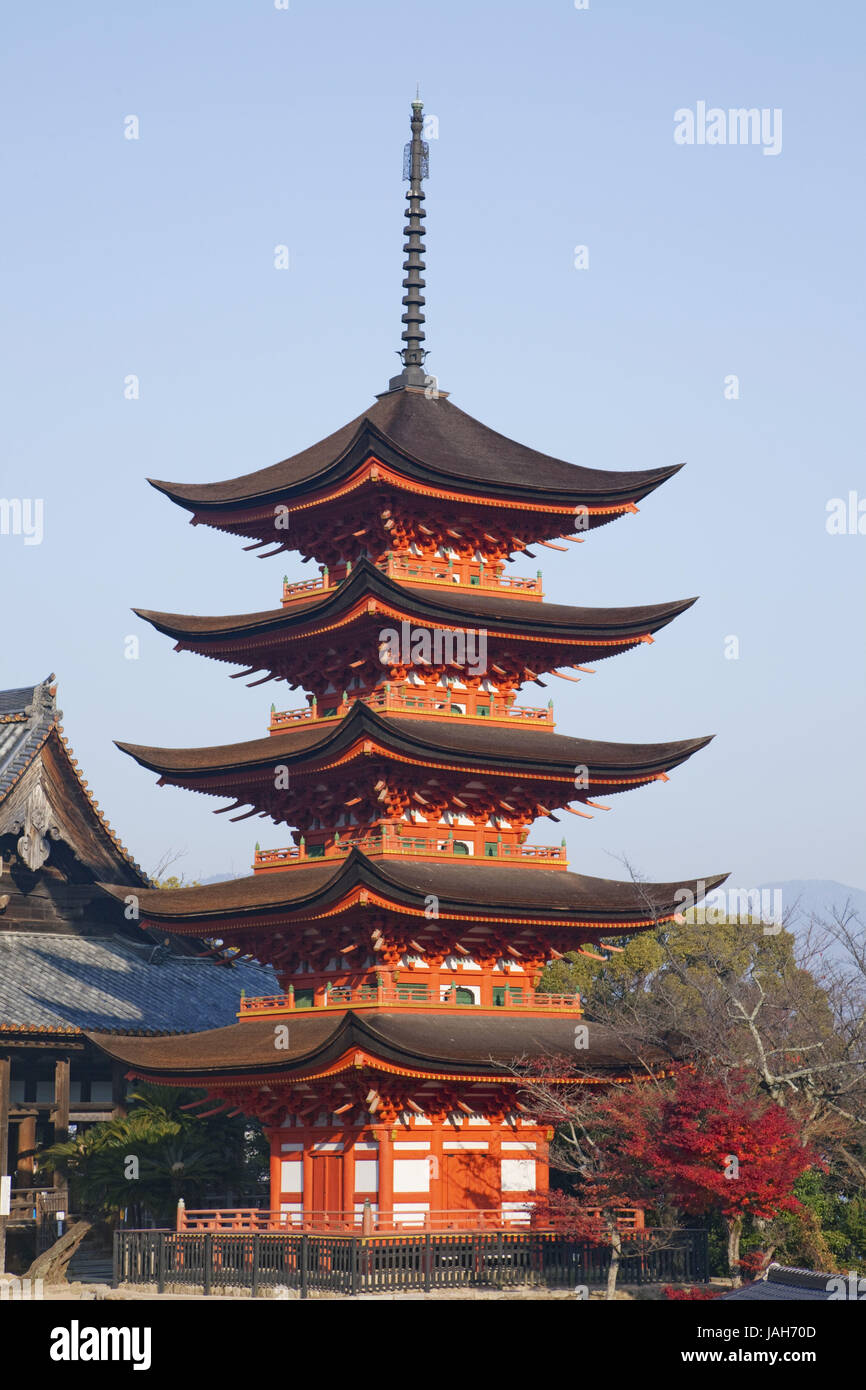 5 Storied Pagoda Asia High Resolution Stock Photography and Images - Alamy