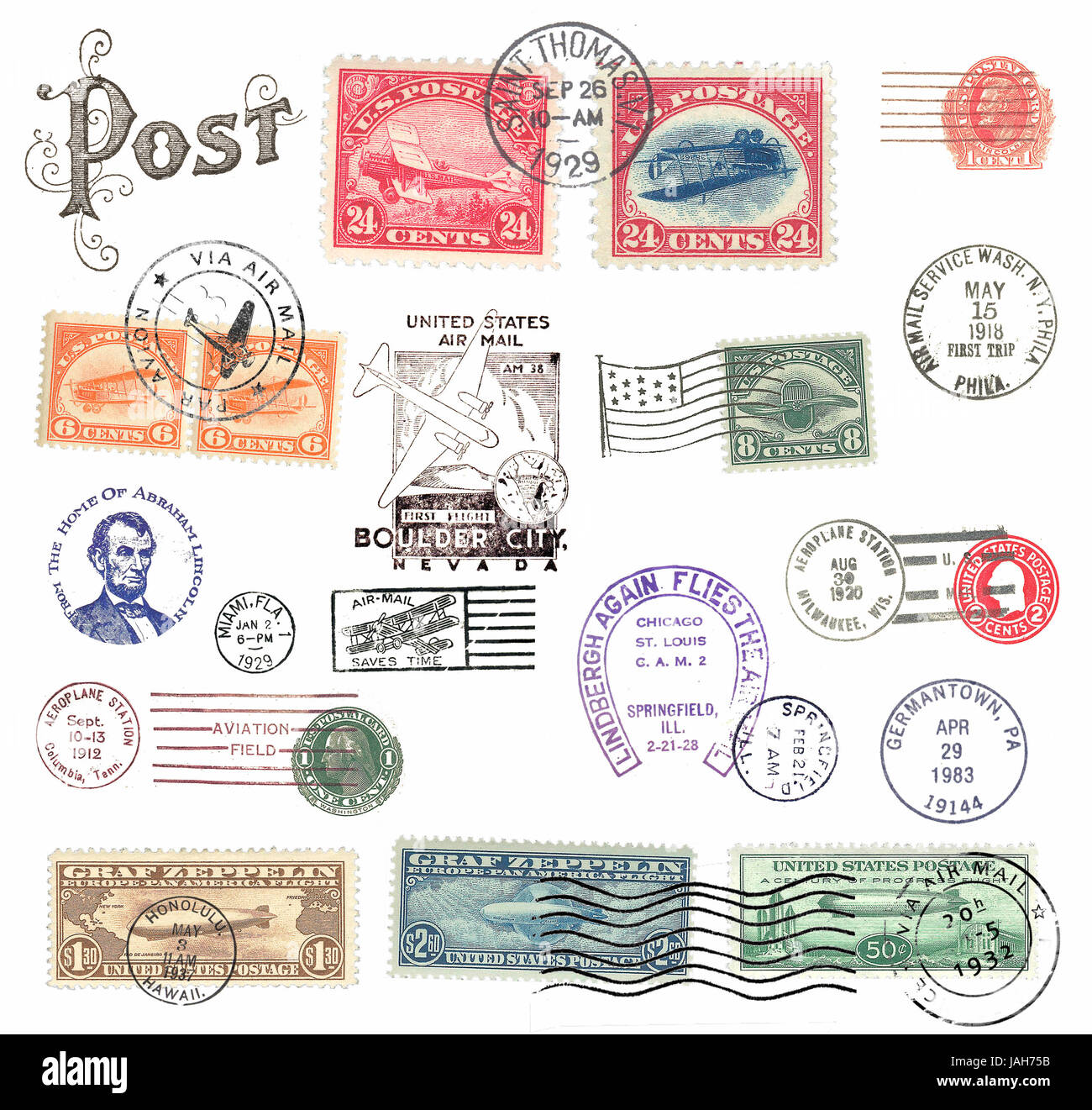 Poststempel hi-res stock photography and images - Alamy