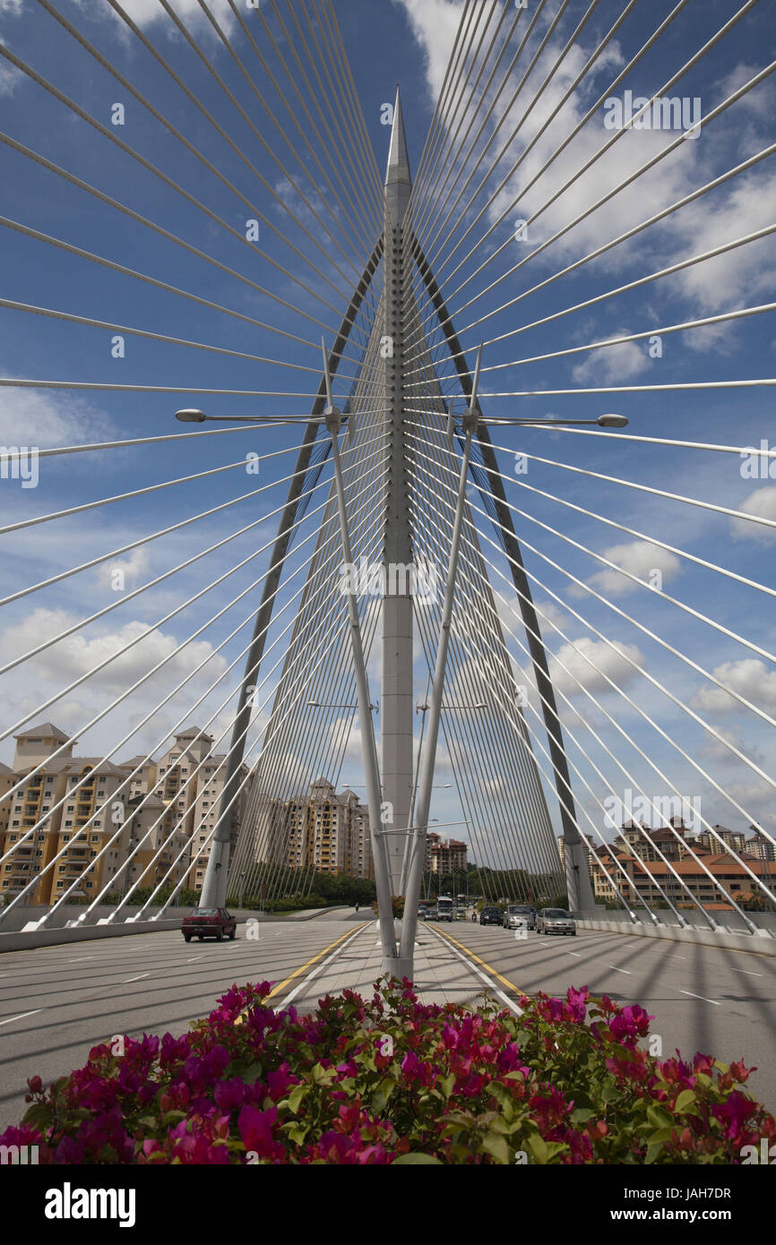 Malaysia,Putrajaya,Seri Wawasan bridge Stock Photo - Alamy