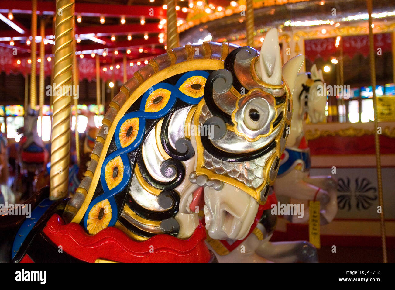 Bushnell park carousel hartford hi-res stock photography and images - Alamy